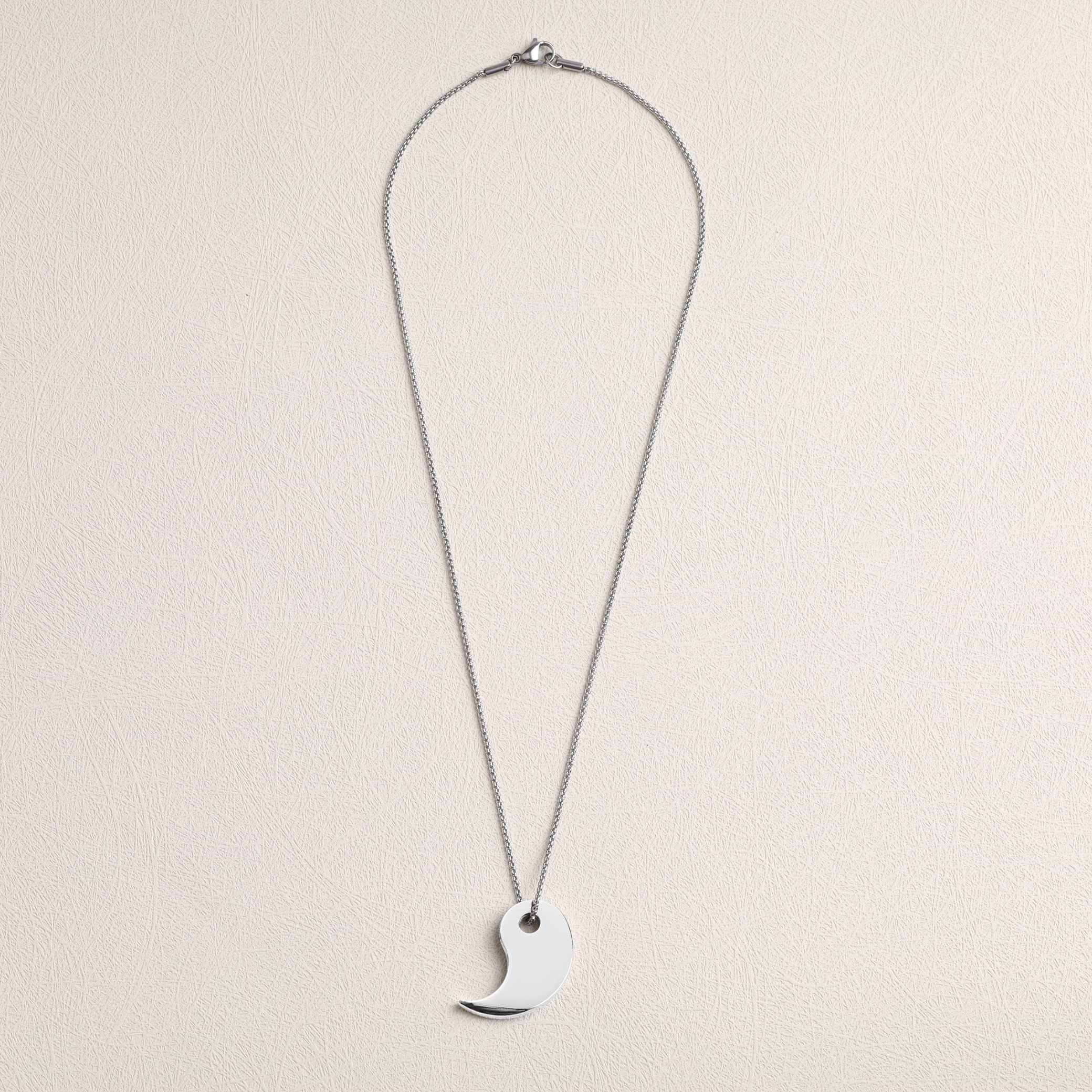 GAVU His and Hers Yin Yang Necklaces for Couples
