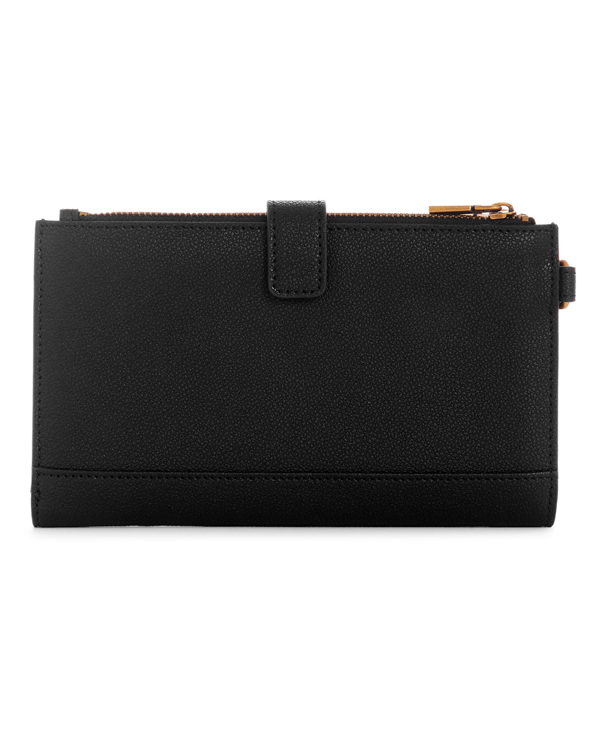 GUESS Laurel Double Zip Organizer Wallet, Black