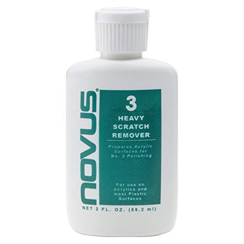 NOVUS Bundle with 6ct Polish Mates Pack | Novus Plastic Polish & Cleaning Set | Plastic Clean & Shine #1, Fine Scratch Remover #2, Heavy Scratch Remover #3 | 8 Ounce Bottles