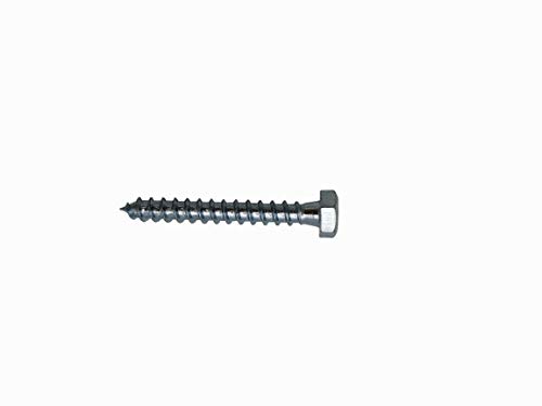 Lag Bolt Kit for Mounting TV Bracket Into Wood Or Concrete - Includes Heavy Duty Bolts, Fischer Concrete Anchors and 2 Drill Bits
