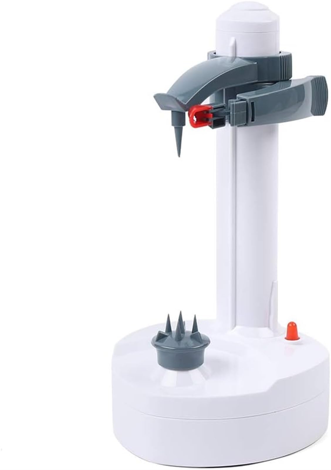 Electric Peeler, Multifunctional Automatic Potato Peeler Machine,Rotating Fruit Peeling Tool For Fruit Vegetables (Color : White)