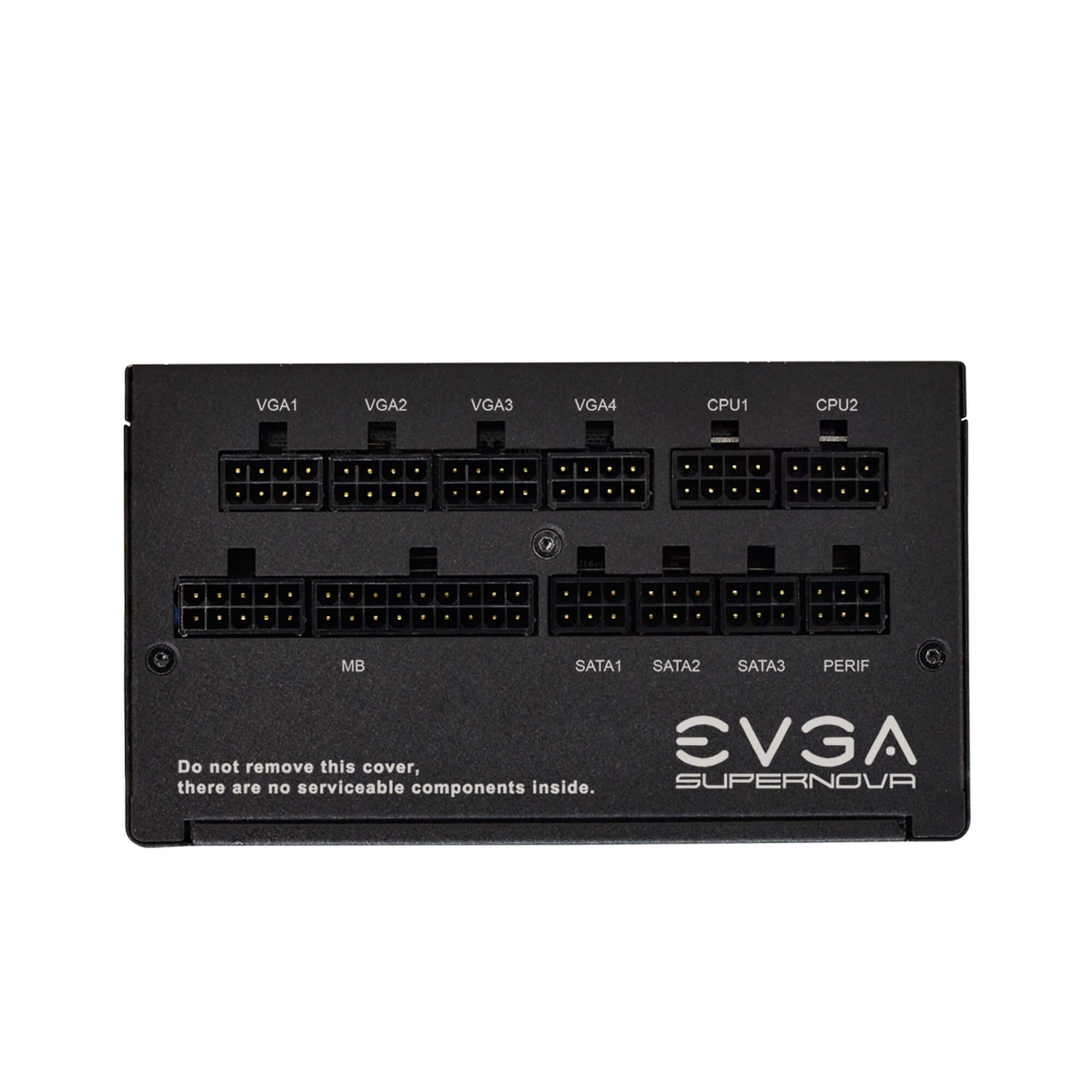 EVGA 220-GA-0750-X1 Super Nova 750 Ga, 80 Plus Gold 750W, Fully Modular, ECO Mode with Dbb Fan, 10 Year Warranty, Compact 150mm Size, Power Supply