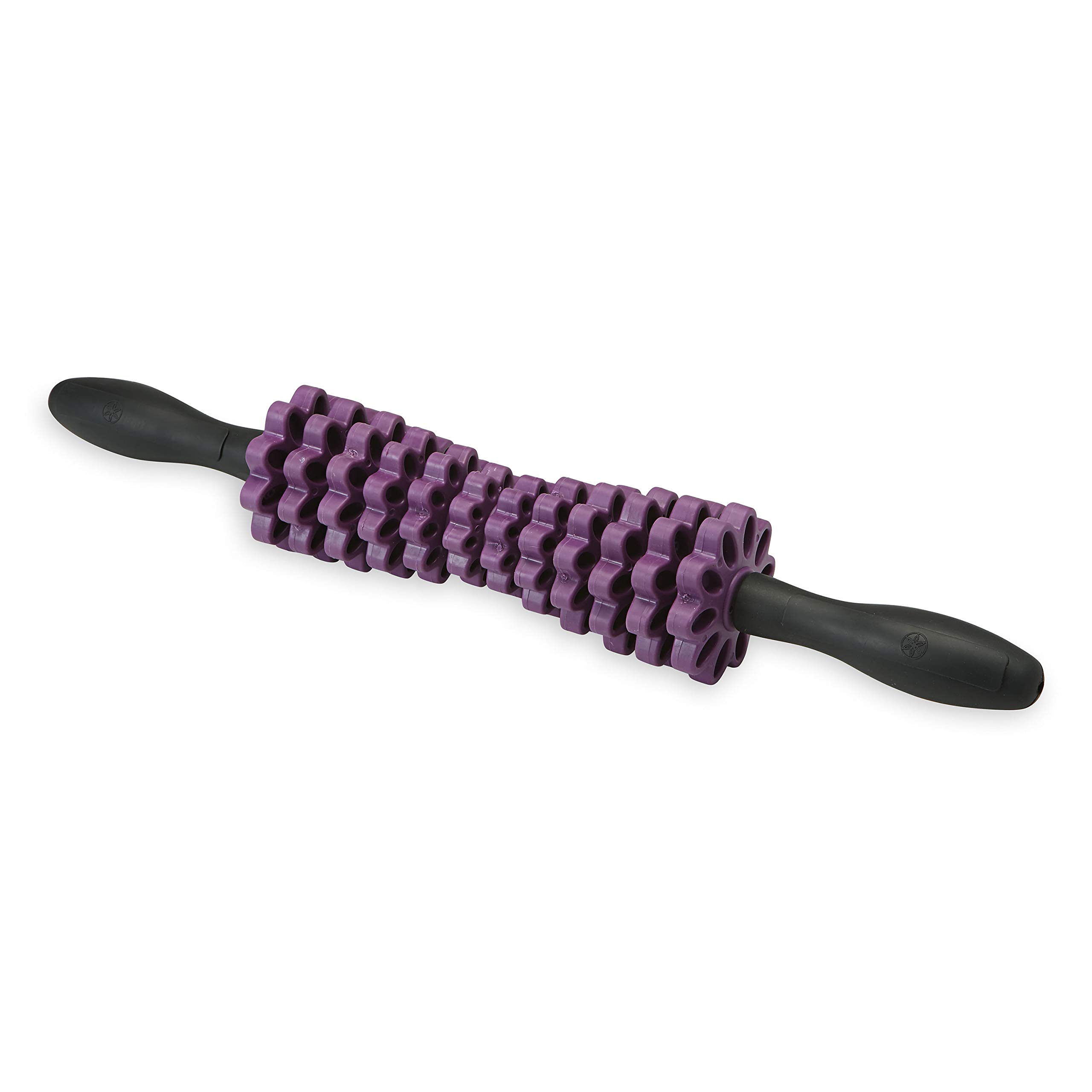 Gaiam Restore Adjustable Muscle Massage Roller Stick, Purple