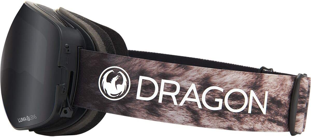 Dragon Alliance X2S Smaller Fit Snow LeopardSmoke Lens Snow Goggles