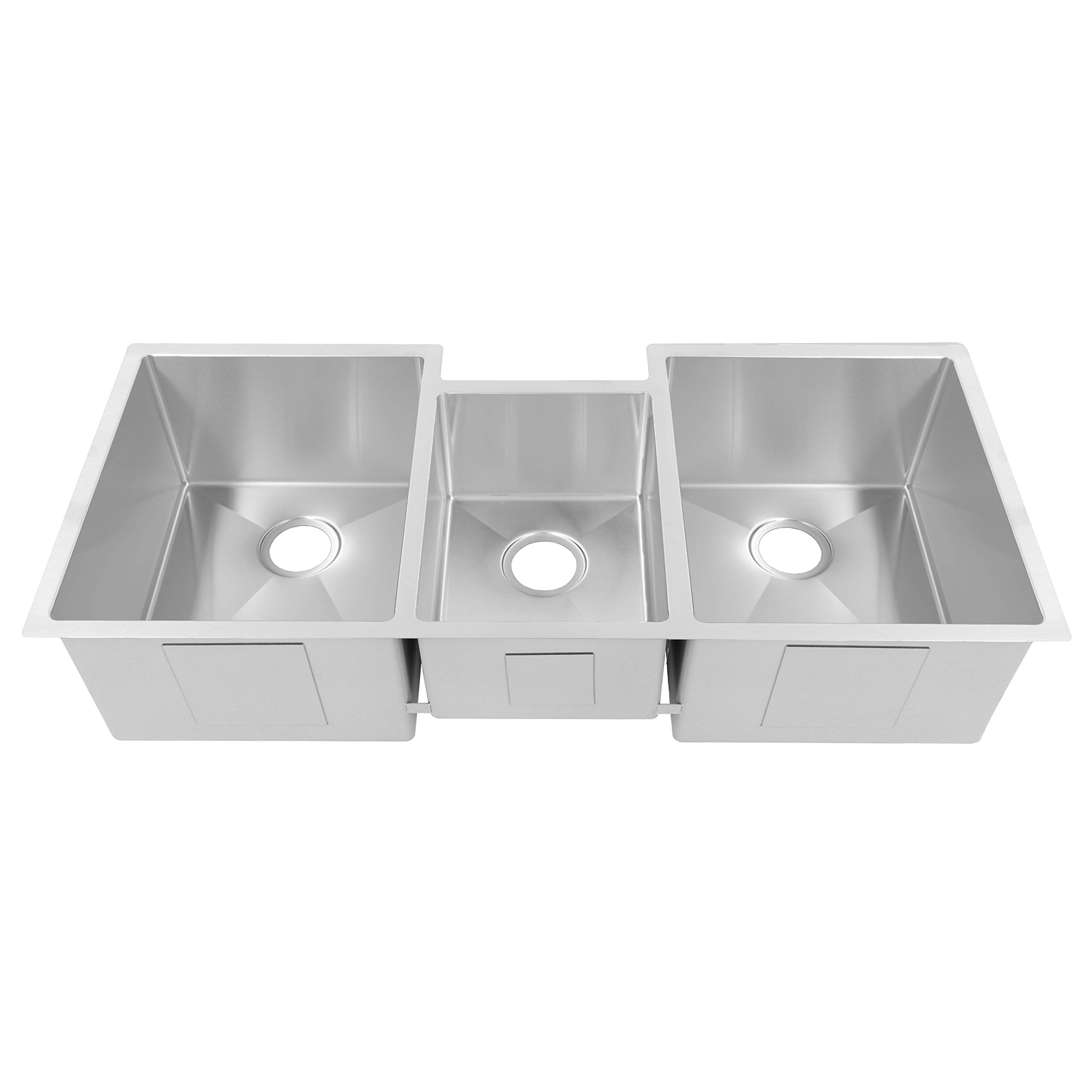 ZLINE 45" Breckenridge Undermount Triple Bowl Stainless Steel Kitchen Sink with Bottom Grid and Accessories (SLT-45)