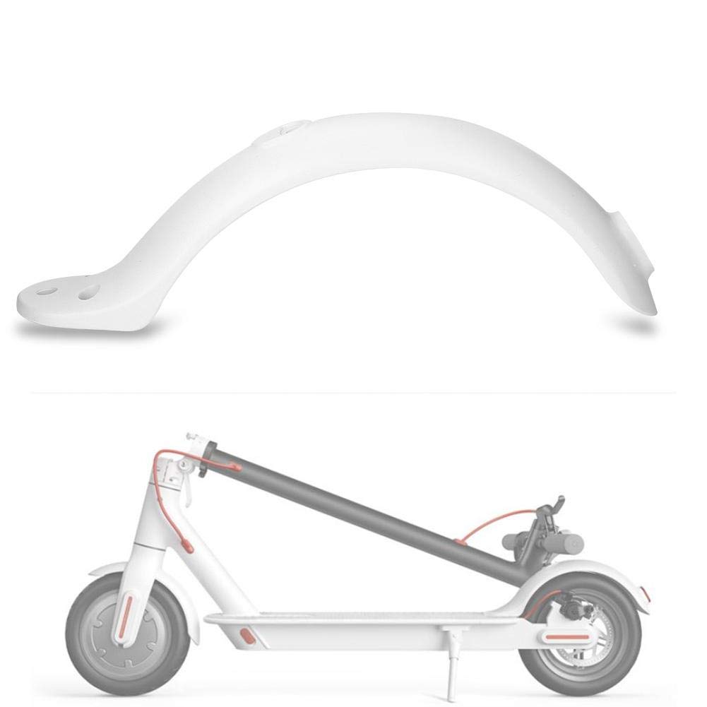 Electric Scooter Rear Mudguard Scooters Mud Guard s Accessory for Xiaomi Mijia M365 Electric Scooter(White) Electric Scooter Rear 365 Parts