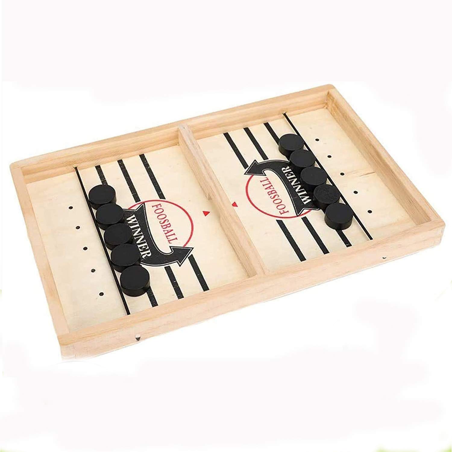Fast Sling Puck Game, Table Desktop Battle Ice Hockey Game/Winner Board Chess Games for Adults, FBA