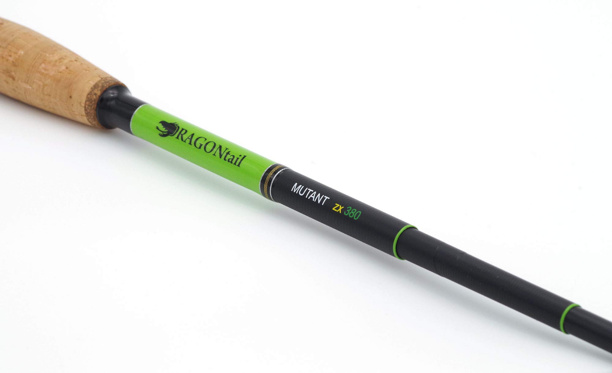 DRAGONtail Mutant zx380 Zoom 3 Length Tenkara Fishing Rod (Soft Action Rod) (with Furled Line Kit)
