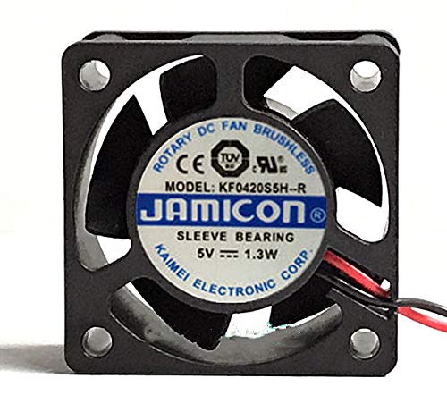 for JAMICON KF0420S5H-R 5V 1.3W 4CM Switch Cooling Fan