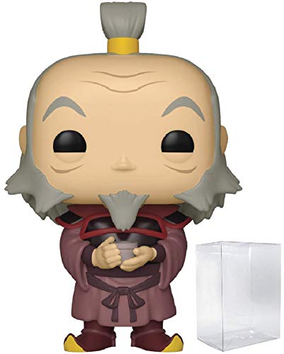 Funko Avatar: The Last Airbender - Iroh with Tea Pop! Vinyl Figure (Bundled with Compatible Box Protector Case), Multicolor, 3.75