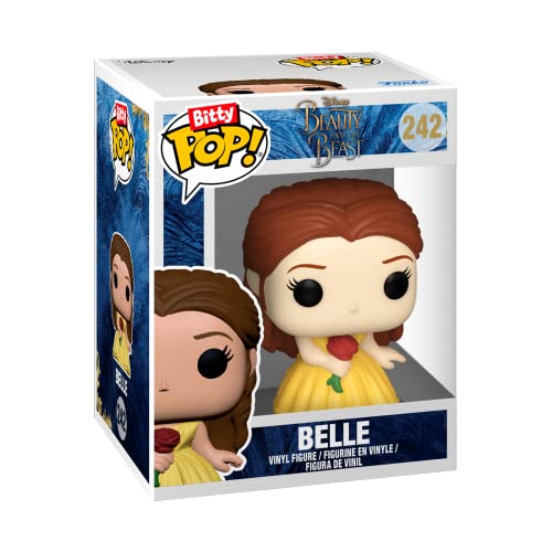 Funko Bitty Pop! Disney Princess Mini Collectible Toys 4-Pack - Peasant Belle, Pocahontas, Jasmine & Mystery Chase Figure (Styles May Vary)