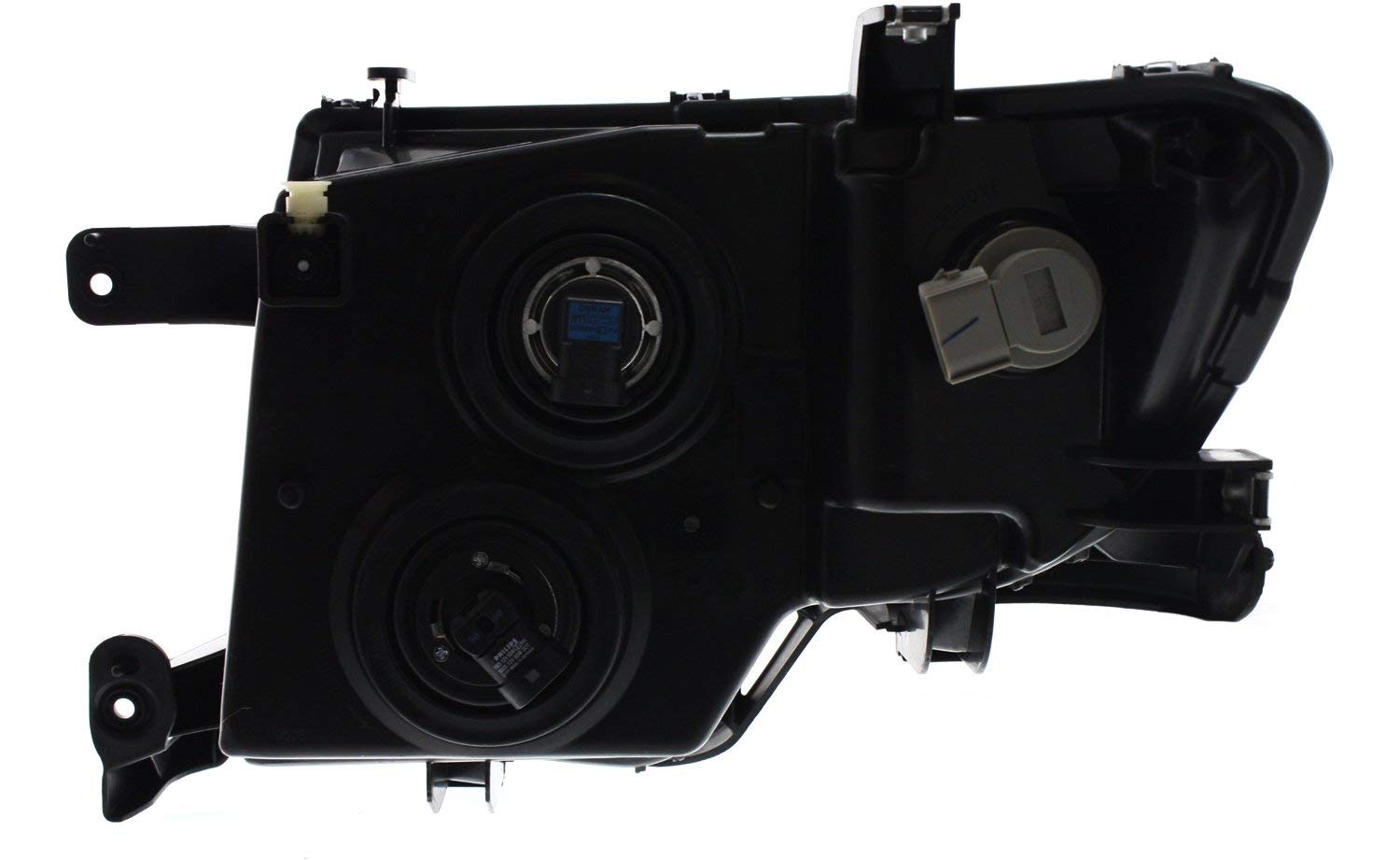 Evan Fischer Driver and Passenger Side Headlight Set of 2 Compatible with 2007-2010 Ford Edge - FO2503228C, FO2502228C