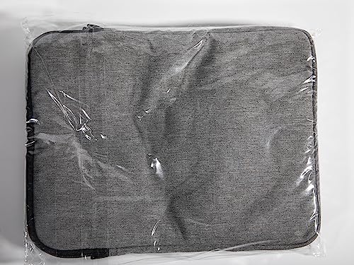 MoKo 9-11 Inch Tablet Sleeve Bag, Fits New iPad Air/Pro 11 inch 2024,iPad Air 5/4th 10.9,iPad 9/8/7th 10.2,iPad 10th Gen 10.9,Tab S9 11,Multifunctional Bag with Shoulder and Headphone Port, Light Gray
