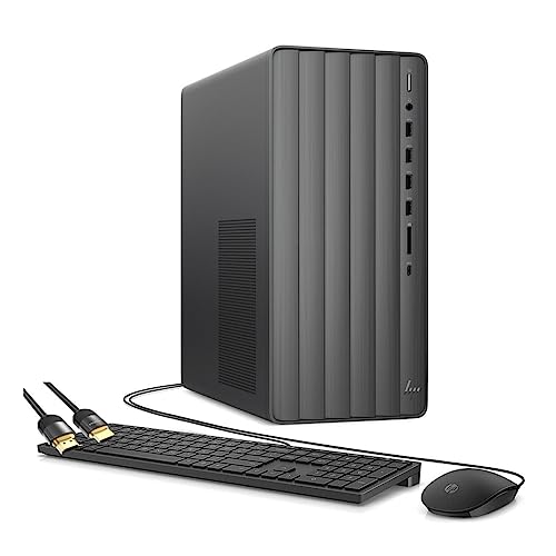 HP Envy Business Desktop, 12th Gen Intel 12-Core i7-12700, 32GB RAM, 1TB PCIe SSD+2TB HDD, USB-C, HDMI, VGA, RJ45, WiFi, PDG HDMI 2.1 Cable, Black, Win 11 Pro (Renewed)