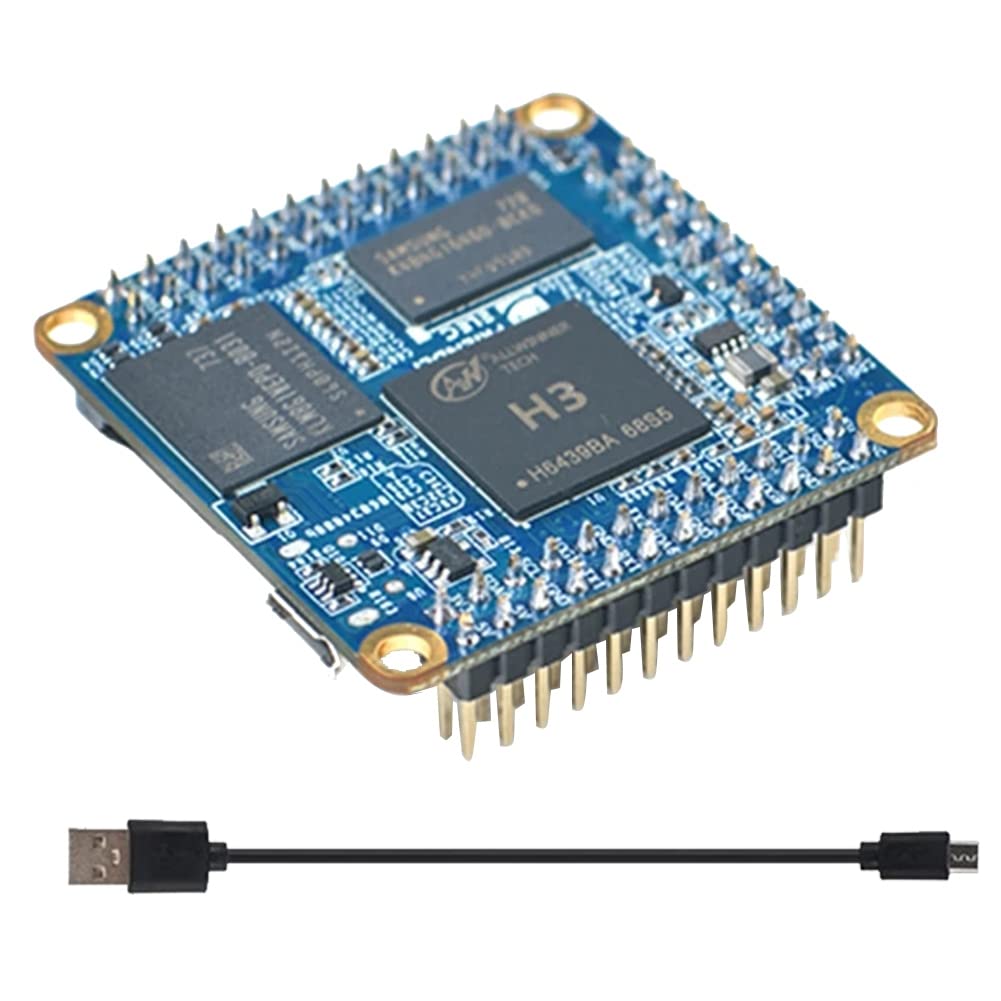 Midautoo NanoPi NEO Core Allwinger H3 Core Board Core Development Board Development Board 256MB+4G with -USB Line-Weld Pin Header