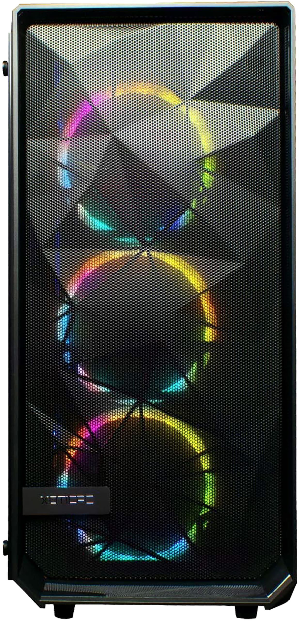 Meshify C Gaming Desktop (Intel i5-14600KF 14-Core 5.3GHz Turbo, RTX 3050 6GB, 2TB NVMe SSD, 16GB DDR4, Win 11H) Gamer Computer PC
