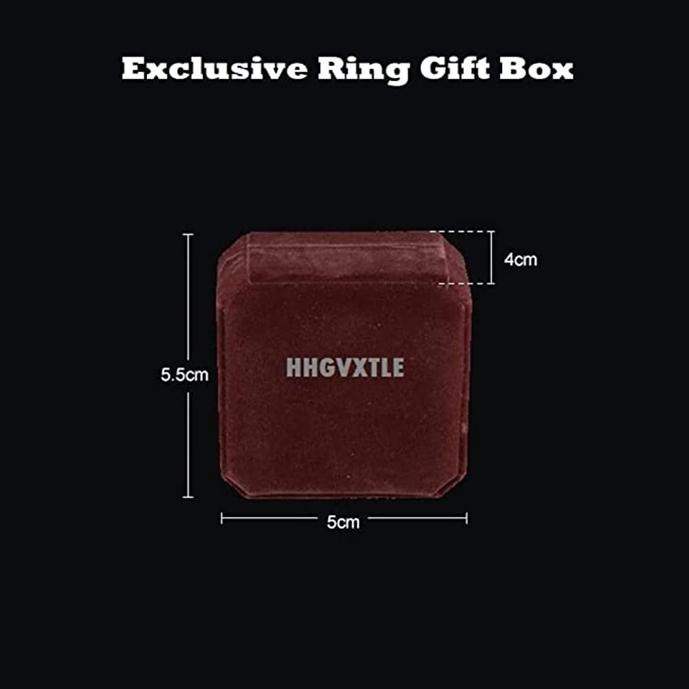 HHGVXTLE Supernaturall Ring Two-tone Matte Brushed Wedding Ring Charm Anti-Possession Symbol Titanium Band Ring (9)