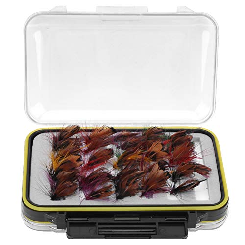 Fly Fishing Lures Holder Portable Fly Fishing Box Two‑Sided Lightweight for Angling Accessories for Anglers