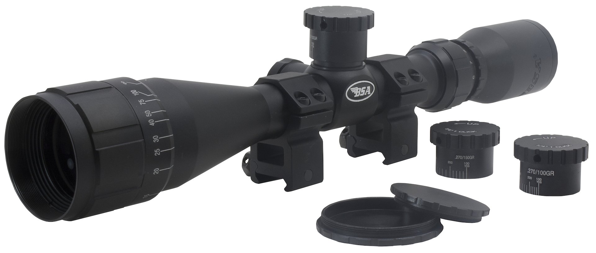 Gamo BSA Optics 270-39X40AOWRTB Sweet 270 AO 3X-9X 40mm Rifle Hunting Scope