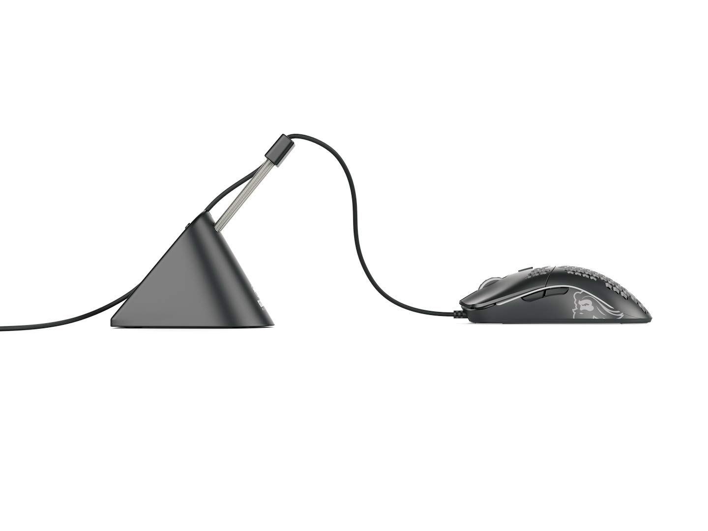 Glorious Mouse Bungee - Flexible Mouse Cable Management - Gaming Mouse Accessory (Black)