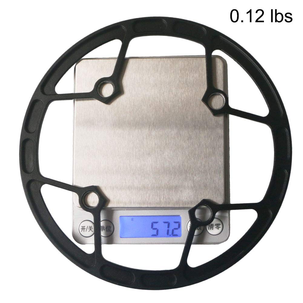 GANOPPER 36 38 40 42 Tooth Bike Oval Chainring Guard 104BCD Mountain Bike Chain Bashguard Sprocket Protector for MTB BMX Road Bike Chain Bash Guard