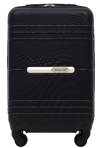 Travelers Club 20" Richmond Spinner Carry-On Luggage, Black, 20 Inch