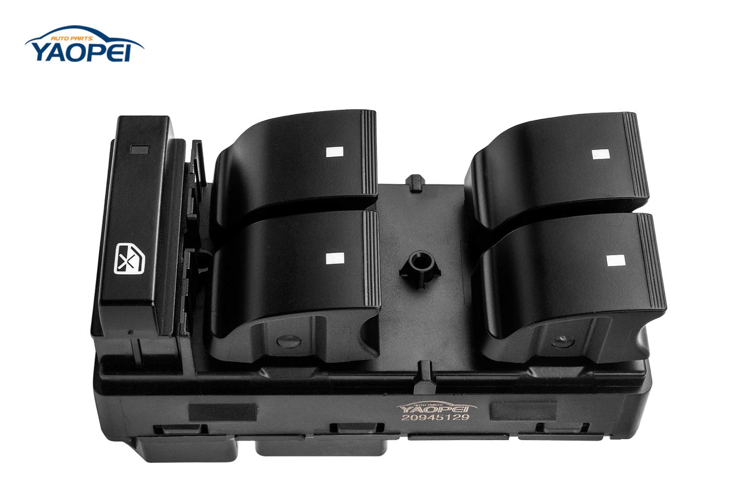 Driver Side Master Power Window Switch for 2007-2013 Chevrolet Chevy Silverado GMC Sierra Traverse HHR 1500 2500HD 3500HD Yukon Buick 25789692 20945129 D1954F129 D1954F