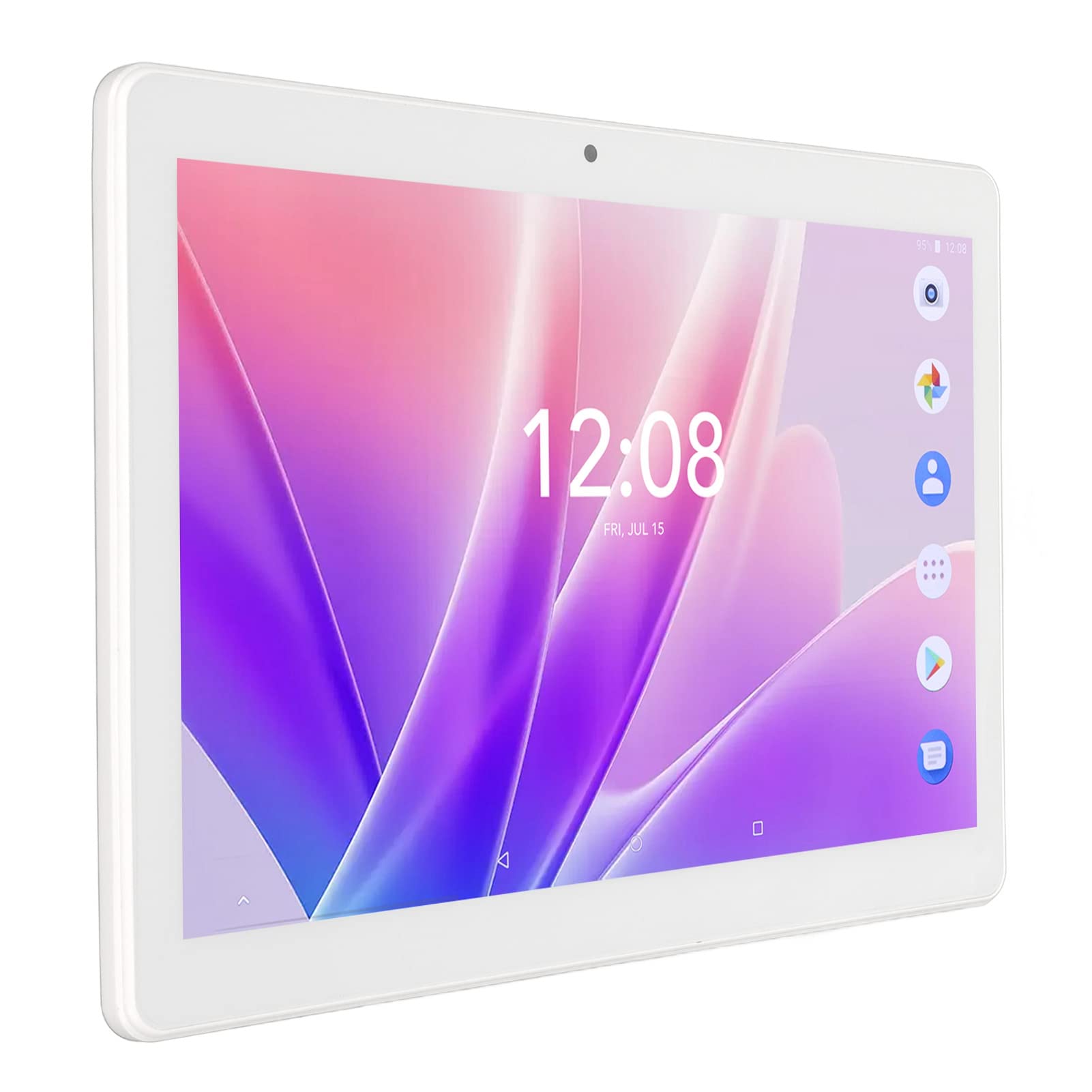 LBEC HD Tablet, 3 Card Slot Design 10.1 Inch Dual SIM Dual Standby Tablet for Entertainment (US Plug)