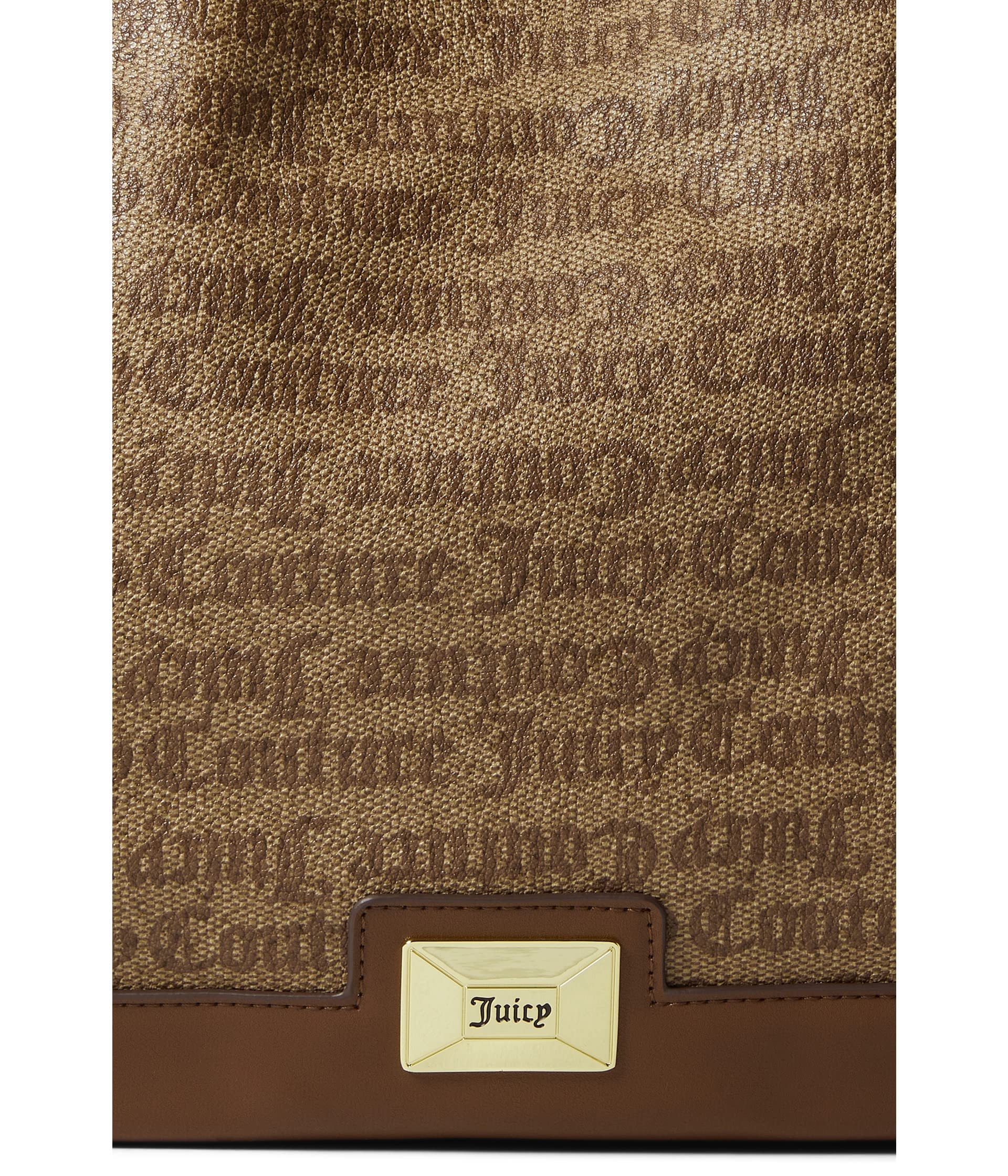 Juicy Couture Block Party 4 Poster Gothic Printed Status Chestnut Chino One Size
