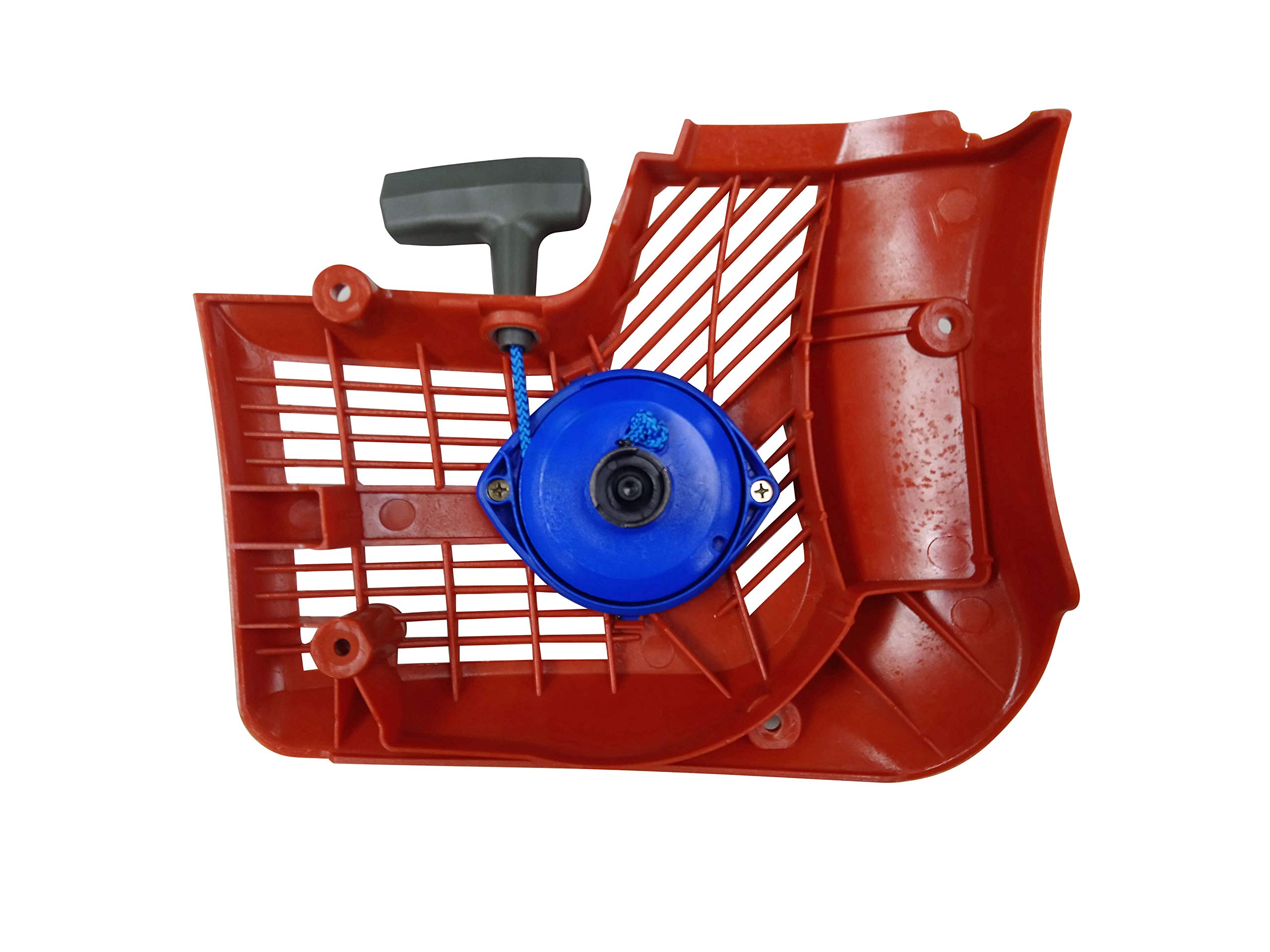 ENGINERUN Recoil Rewind Start Starter Cover Assembly Compatible with Husqvarna Partner K750 K760 Concrete Saw OEM 506385613 506 38 56-13