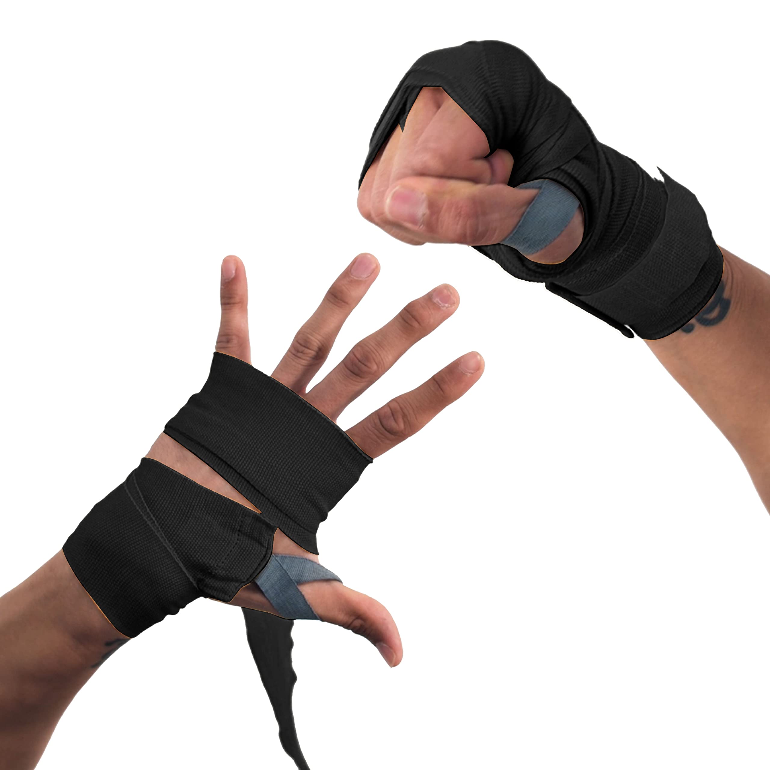 Everlast Professional Hand Wraps, 180-Inch, Black