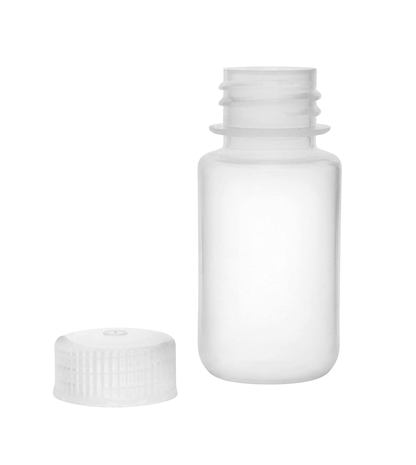 United Scientific™ 33306 | Laboratory Grade Polypropylene Wide Mouth Reagent Bottle | Designed for Laboratories, Classrooms, Travel, or Storage at Home | 60mL (2oz) Capacity | Pack of 12