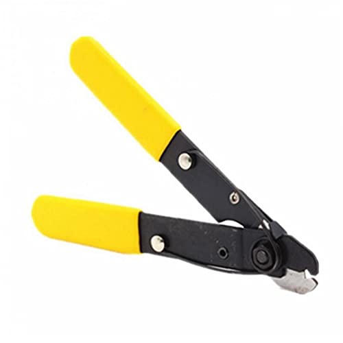 Froiny 1pc S Single Hole Fiber Optic Cable Stripper Miller Clamp Automatic Wire Cutter Cutting Pliers for Wire Stripper
