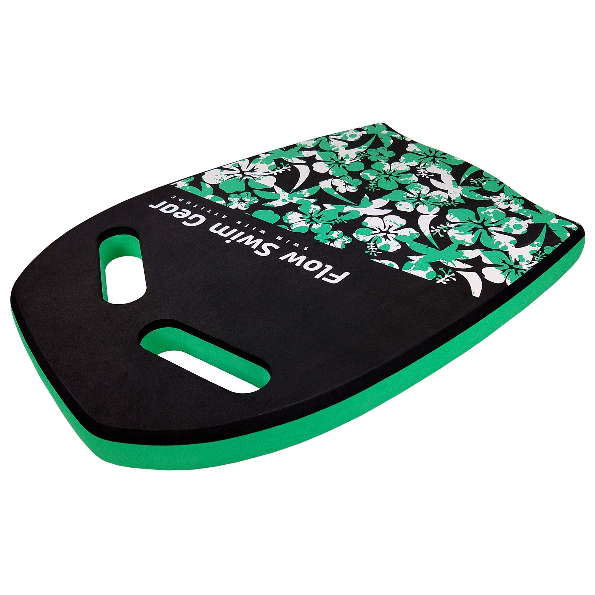 Flow Swimming Kickboard - Swim Training Foam Kick Board for Kids and Adults (One Size Fits All) (Good Vibes)