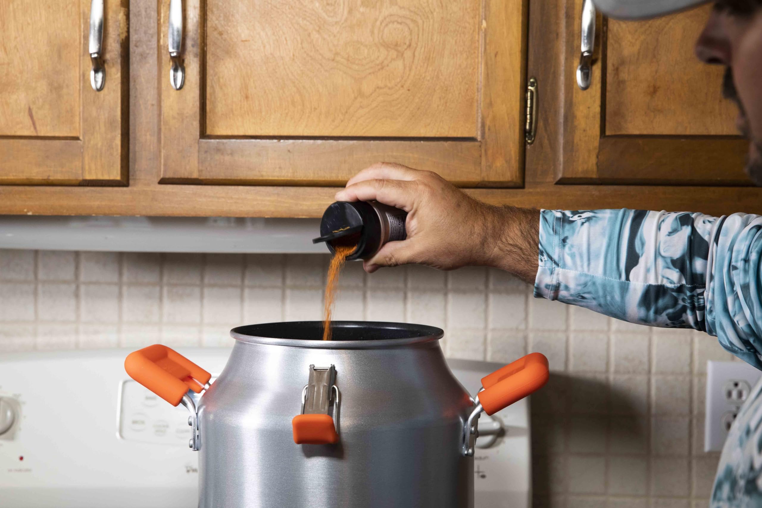 Handle Cover - Orange 3 Pack with Latch Covers