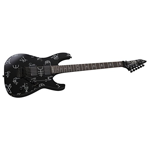 ESP LTD KH Demonology Signature Series Kirk Hammett Electric Guitar with Tombstone Case