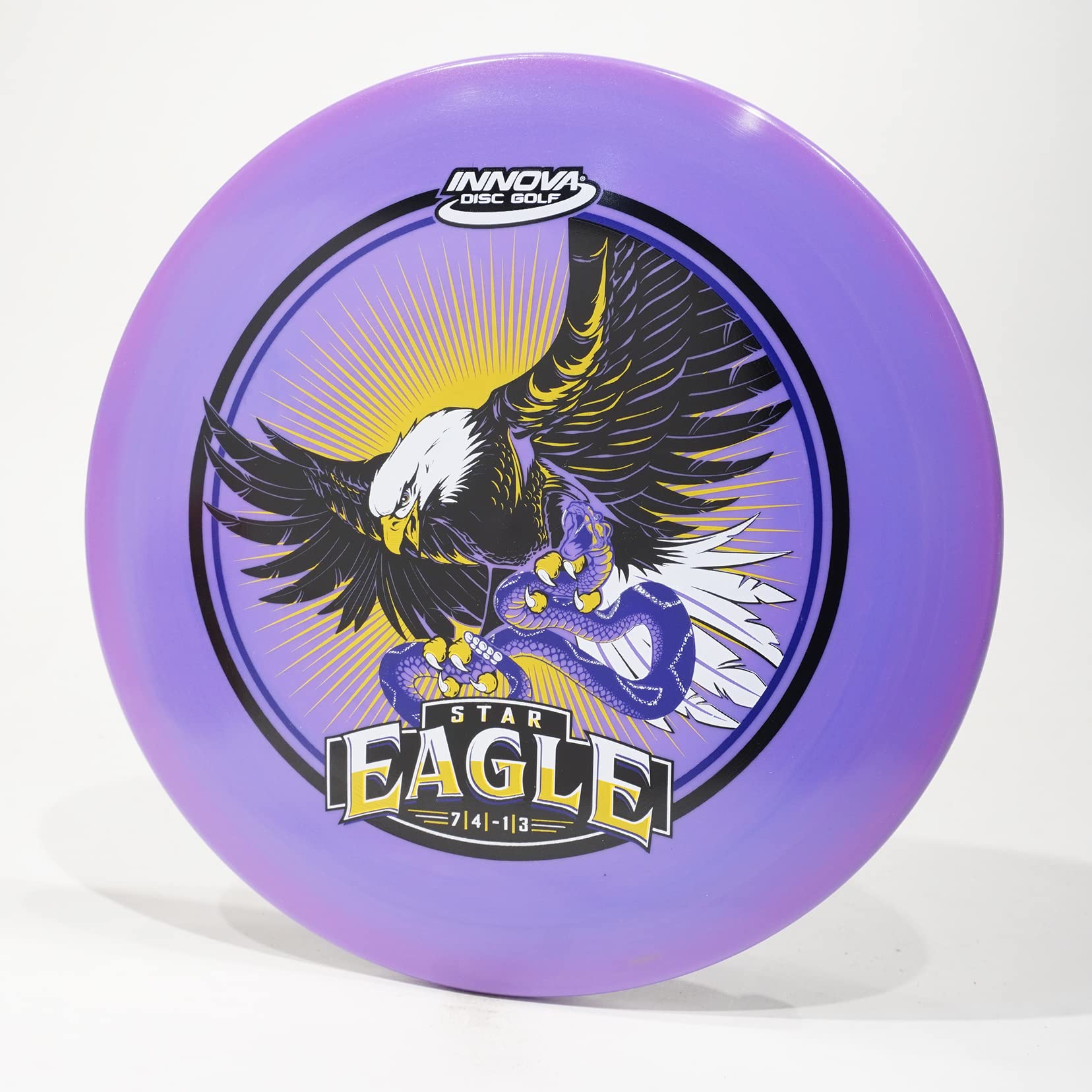 Innova Eagle (Star) INNfuse Design Fairway Driver Golf Disc, Pick Weight/Color [Stamp & Exact Color May Vary] Purple 160-166 Grams