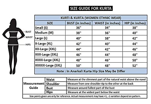 Yash Gallery Women's Cotton Floral Print Anarkali Kurta (Black)