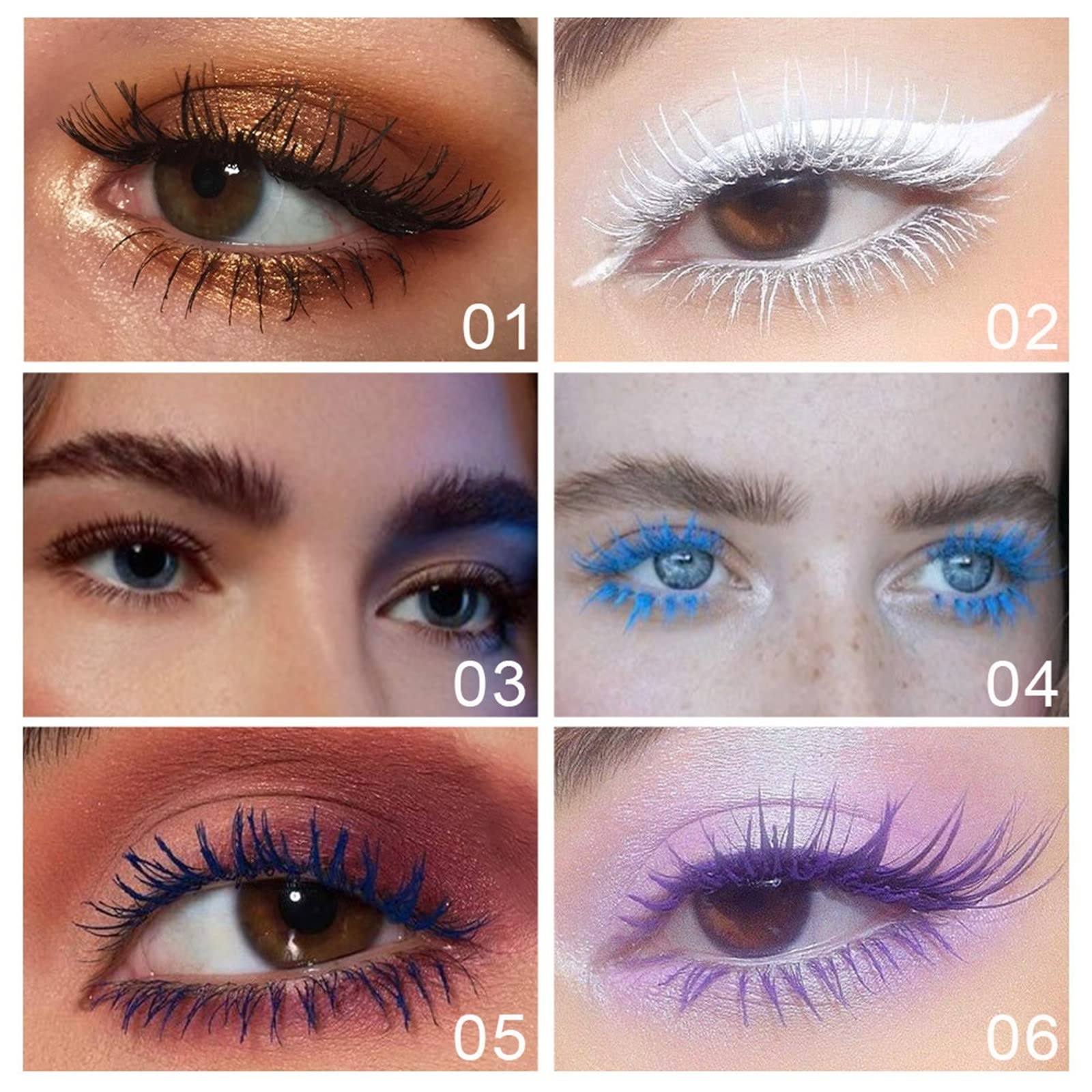 Fit Mascara Long Silk And Eyelashes Mascara Waterproof Makeup Mascara Mascara Curly Eyelash Color Extension Colorful Thick Long Simply Fiber Mascara Science(B-A)