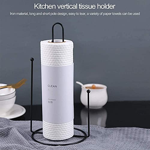 Kitchen Paper Roll Holder Paper Towel Rack Dining Table Kitchen Paper Roll Holder Vertical Paper Towel Storage Rack