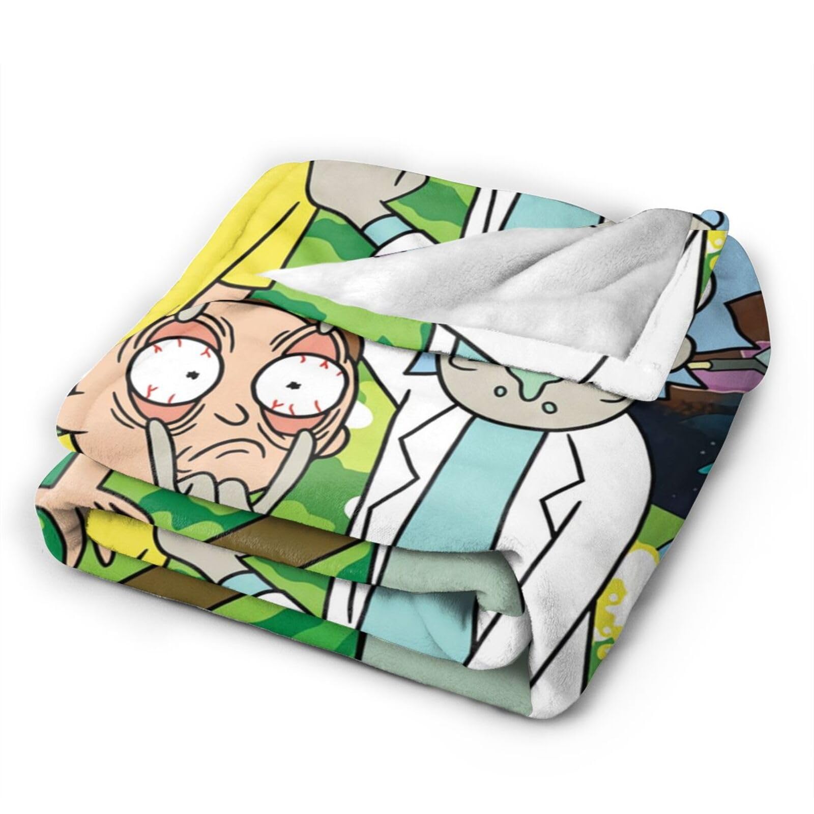 Funny Blanket Cartoon Blanket Warm Soft Throw Blanket for Sofa Bed Bedroom Living Room Dormitory Car 50"X40"