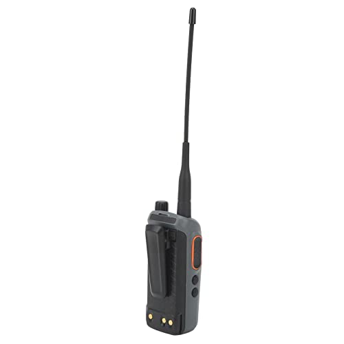 Handheld Transceiver, IP54 Waterproof Clear Dual Band Two Way Radio for Shopping Malls US Plug