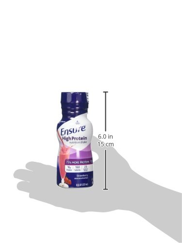 Ensure High Protein Nutrition Shake, Strawberry, 6 Count