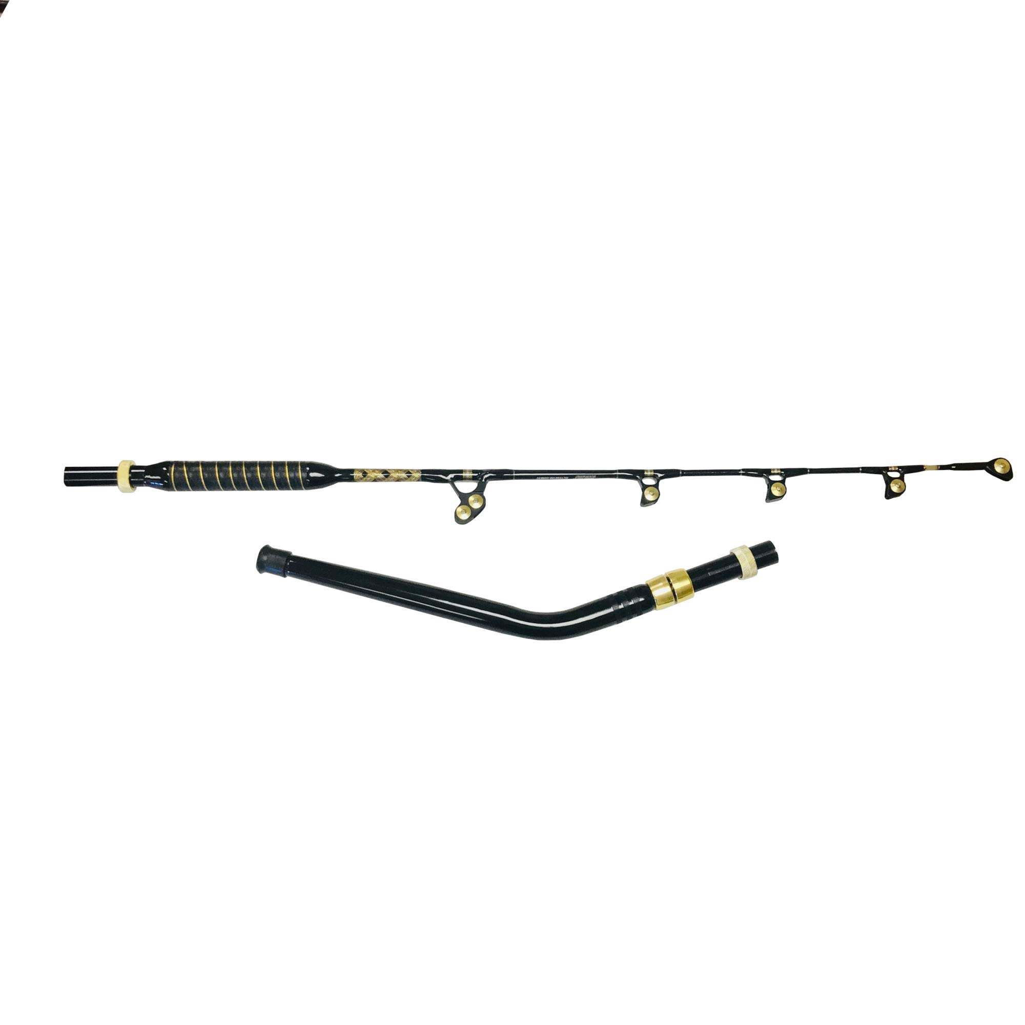 EatMyTackle Bent Butt Saltwater Fishing Rod | Blue Marlin Tournament Edition (80-100lb)
