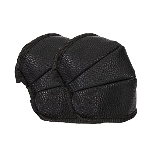 Hislaves Ice Fishing Tool,1 Pair Knee Pads Warm Windproof Protective Winter Faux Leather Knee Protective Guard for Outdoor Knee Pads Coldproof for Winter