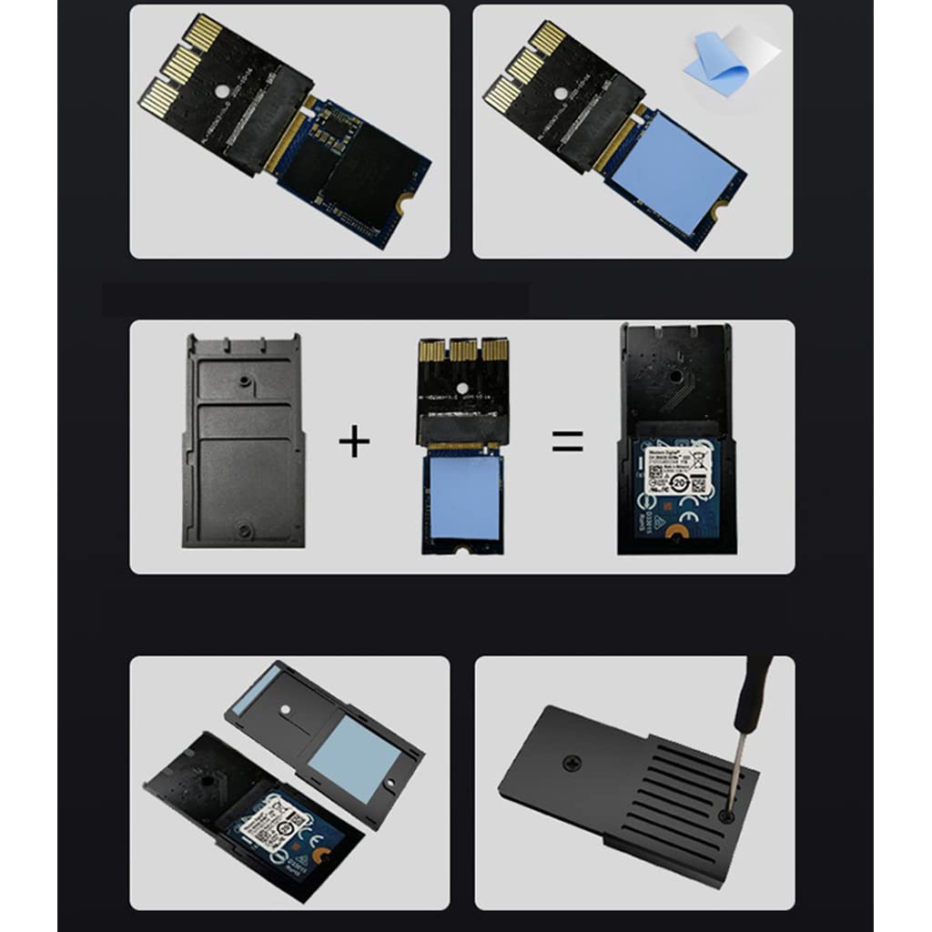 yuxingerer Portable External Hard Drive Conversion Box Mini Game Console External Host Hard Drive Expansion Card Conversion Box Compatible with X Box Series X/S Game Console