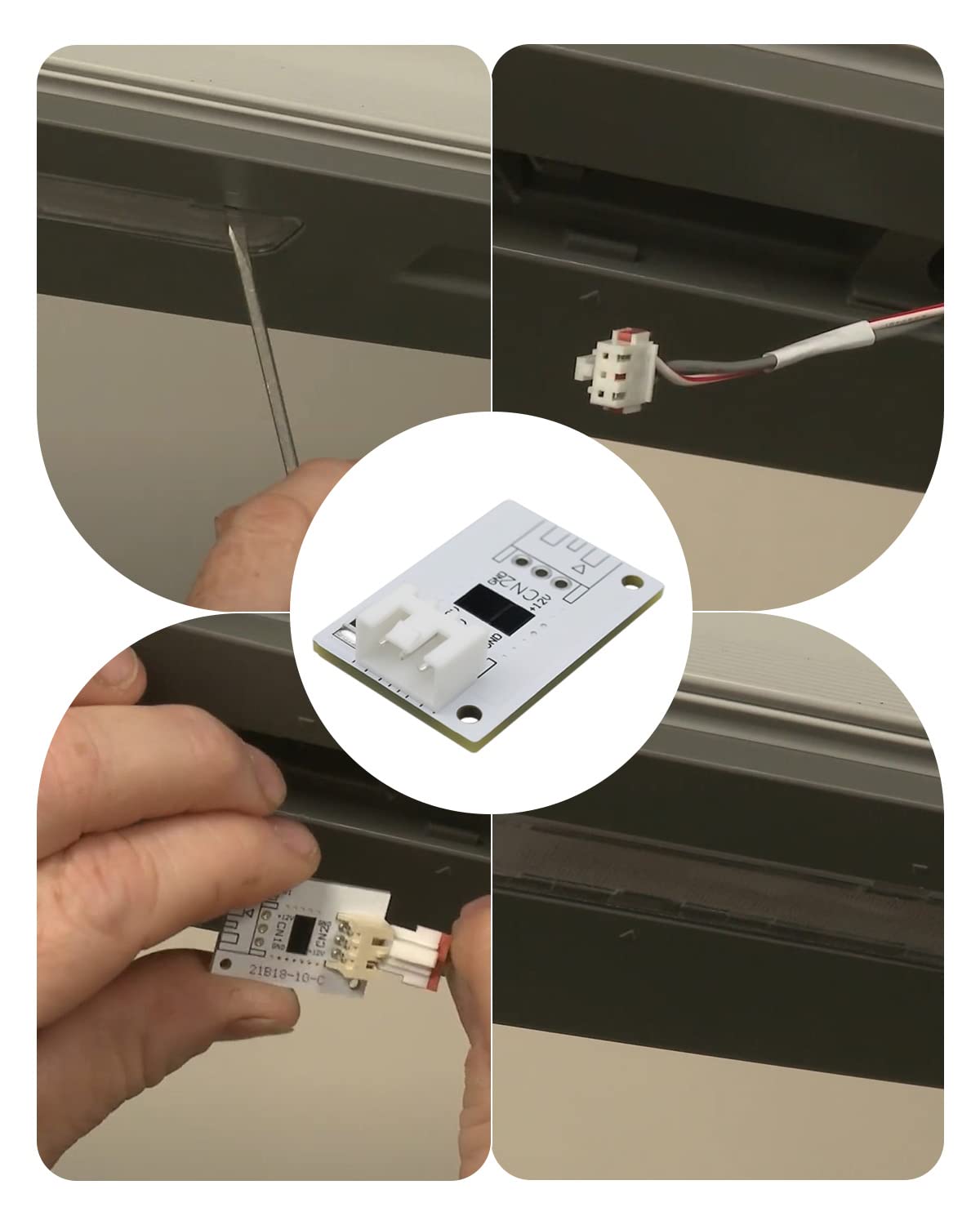 EMIHO DA41-00676J Refrigerator LED Light Compatible with Samsung Refrigerator AP6000168 PS11732779 EAP11732779