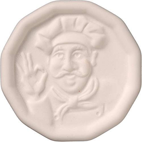 JBK Pottery Chef Design Ceramic Pot Minder - Helps prevent boil overs