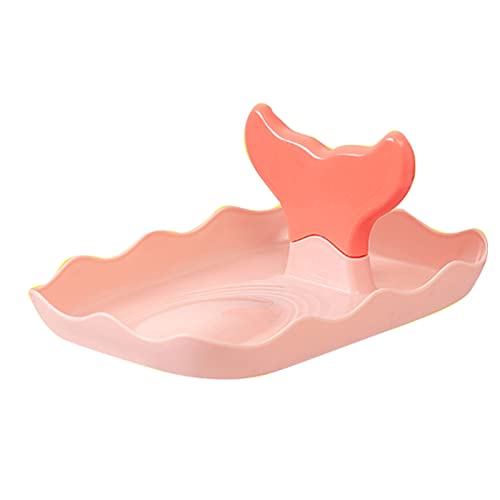 For Creative Fish Whale Tail Pot Lid Holder Multifunctional Spoon Rest Small Ladle Spatula Shelf Pan Cover Stand Rack Utensil Organizer For Kitchen Counter Pot Lid Holder Organizer