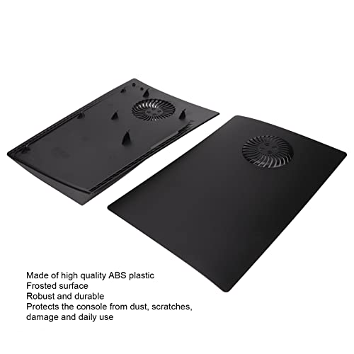 KOSDFOGE ABS Face Plates for PS5 Dust and Scratch Resistant Replacement Faceplate Cover with Heat Sink Port for PS5 Optical Drive Version of The Host